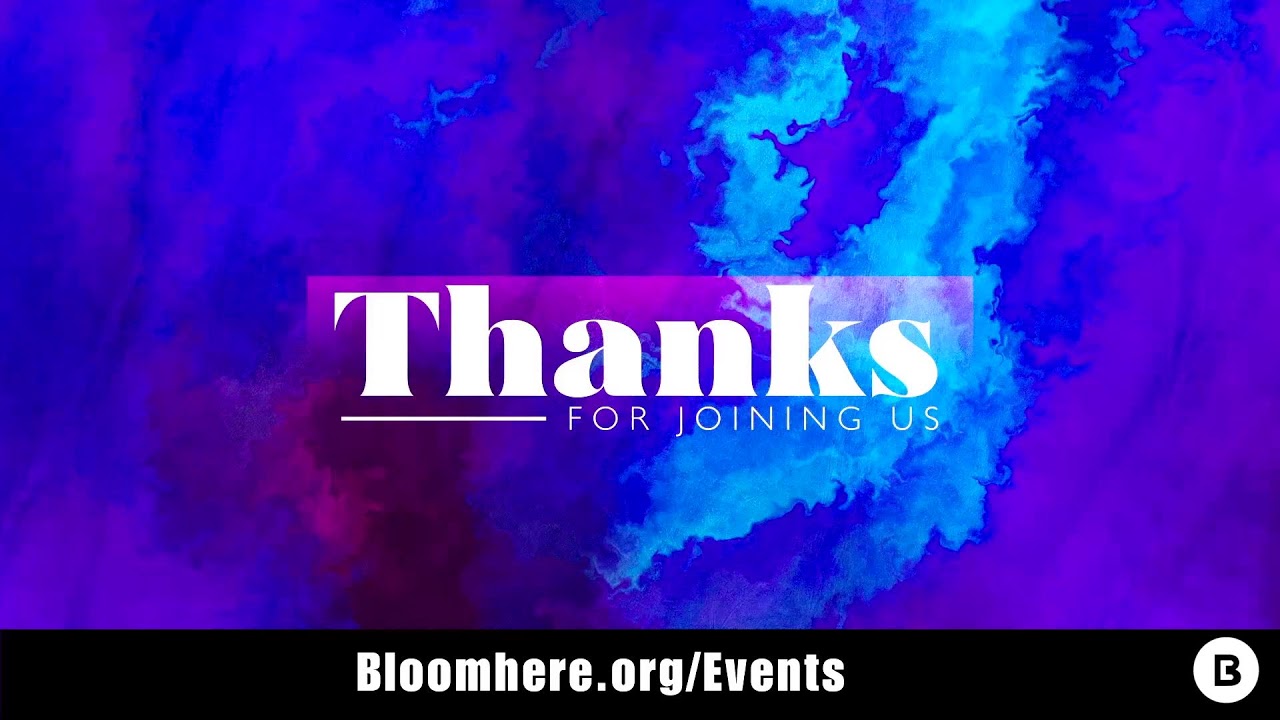 Bloom Church Online - YouTube