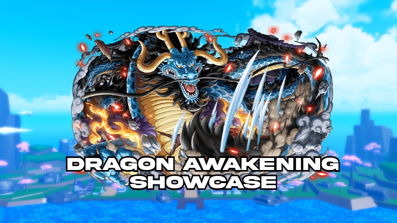 AWAKENED DRAGON SHOWCASE (One Fruit Simulator) - YouTube
