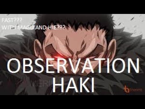 *GPO:HOW TO GET OBSERVATION HAKI FAST WITH MAGU AND HIE - YouTube