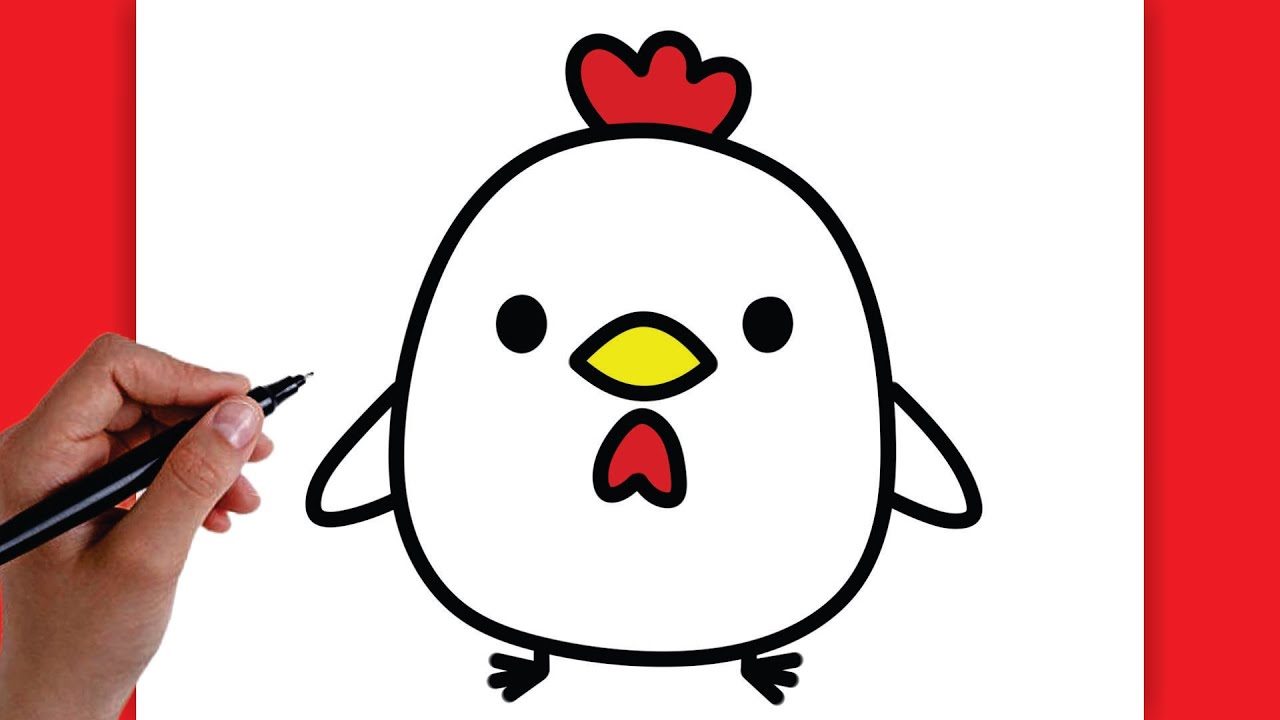 HOW TO DRAW BABY CHICK | DRAWING STEP BY STEP - YouTube
