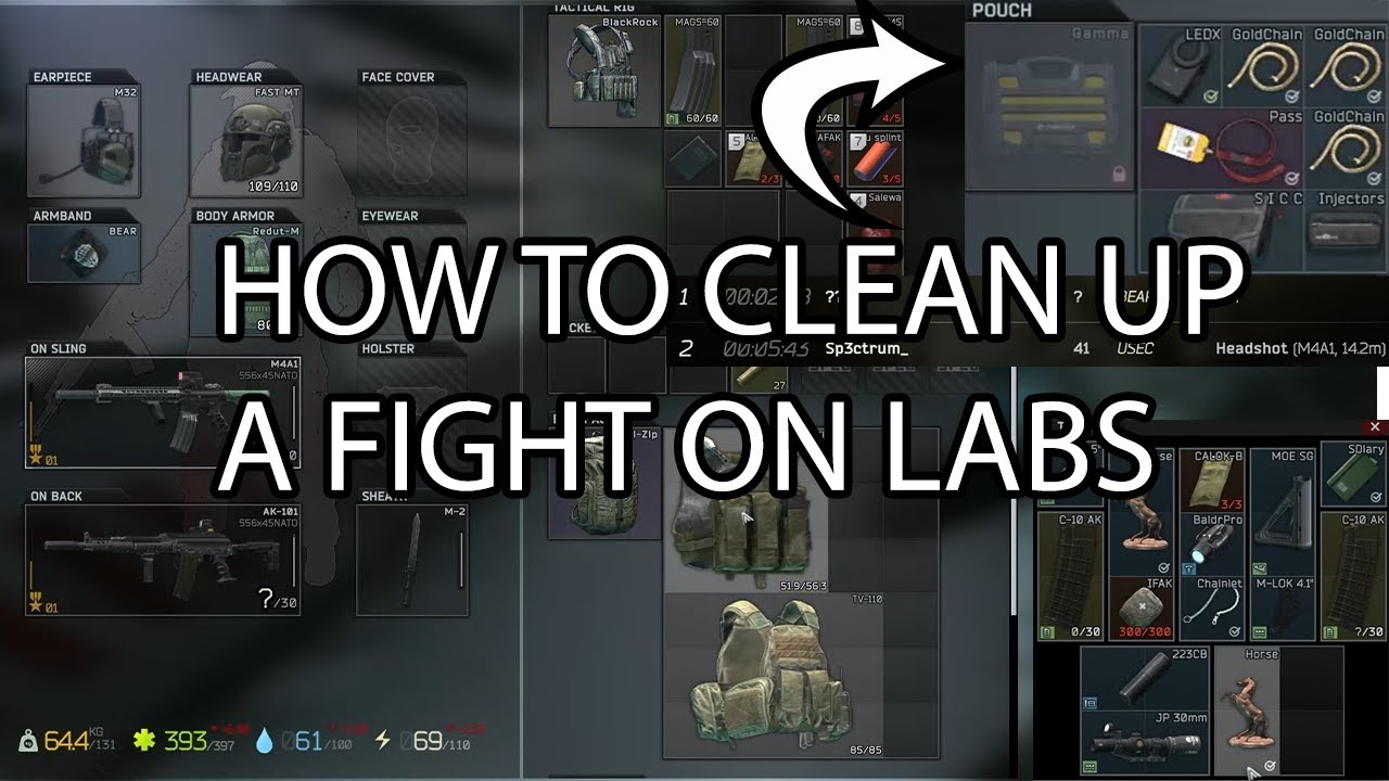 CLEANING UP LABS AS A SOLO (Escape From Tarkov) - YouTube