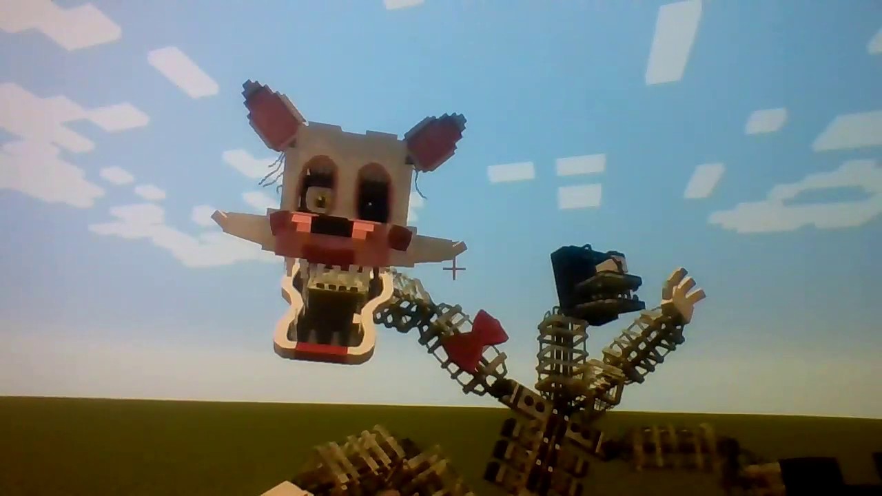 FNAF Universe Minecraft Mod! All Mobs, And Decorations! - YouTube