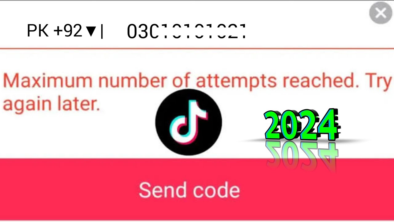 maximum number of attempts reached tiktok | maximum number of attempt ...