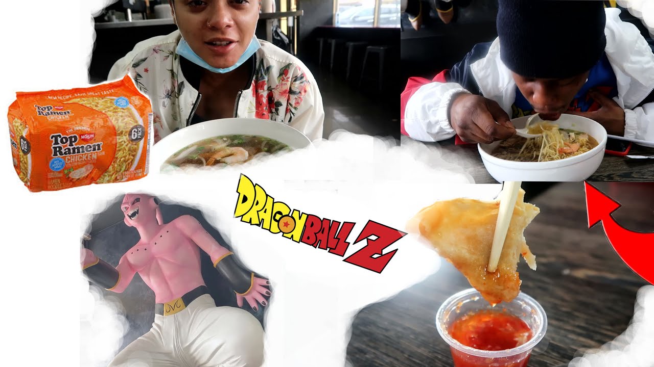 We Tried Dragon Ball Z Themed Ramen Noodles - YouTube