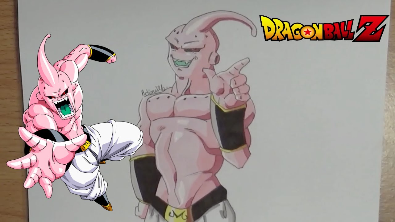 [Speed Drawing ] : MAJIN BOO - DBZ - YouTube