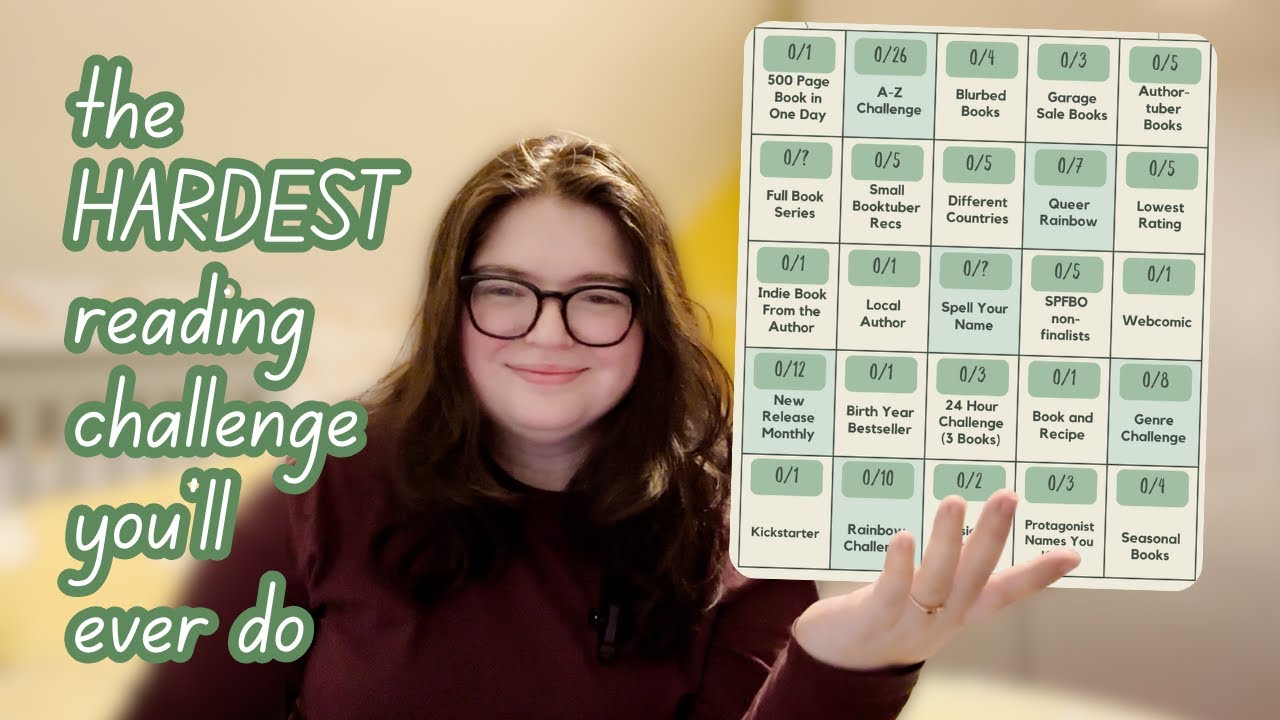 the hardest reading challenge you'll ever do | episode 8 📚🏆🍂🎃 - YouTube