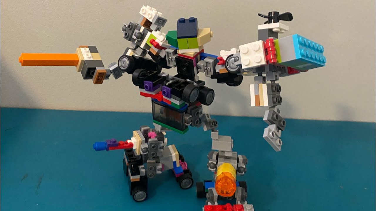 Lego transformers: Cyber general (S.jeep, H.truck, artilerator, blade ...