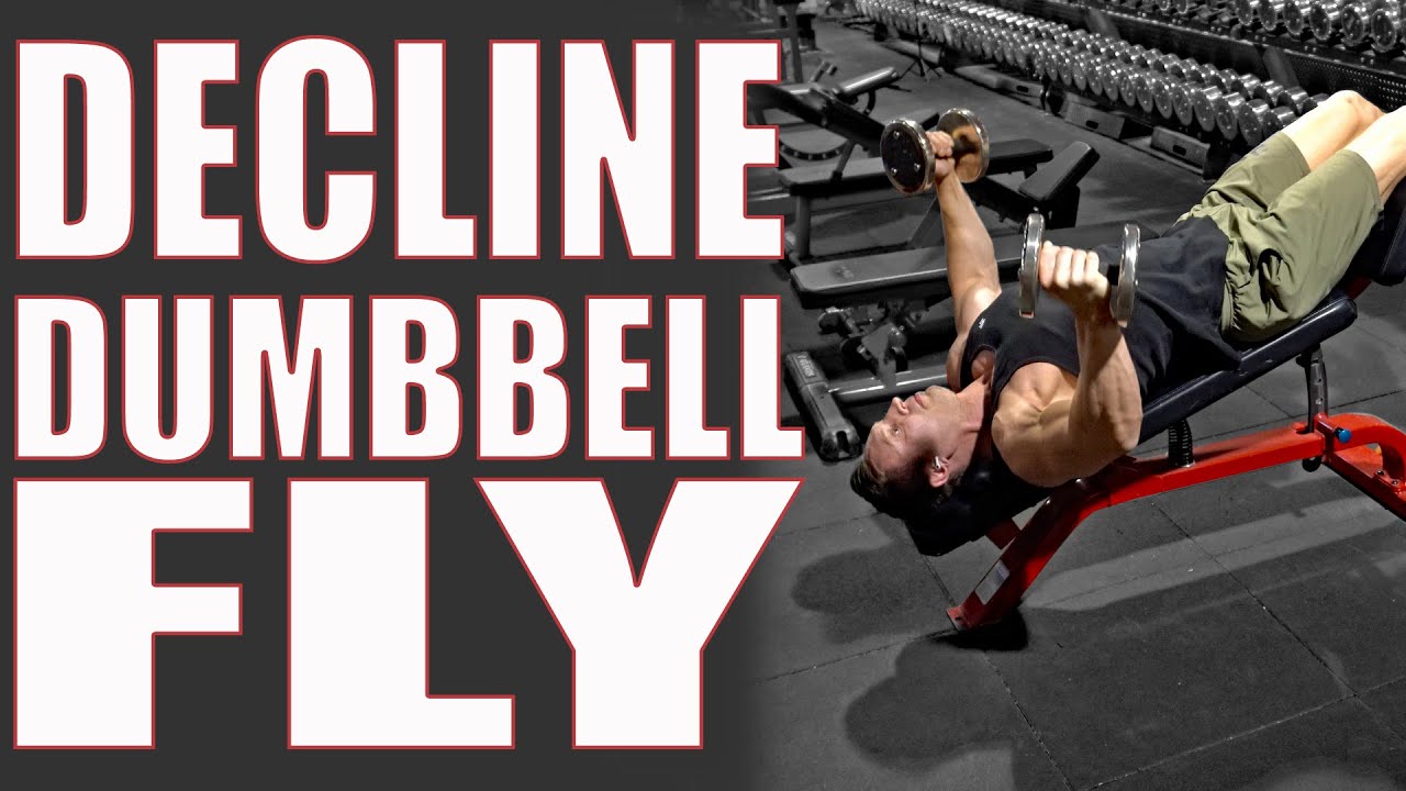 How To | Decline Dumbbell Fly - YouTube