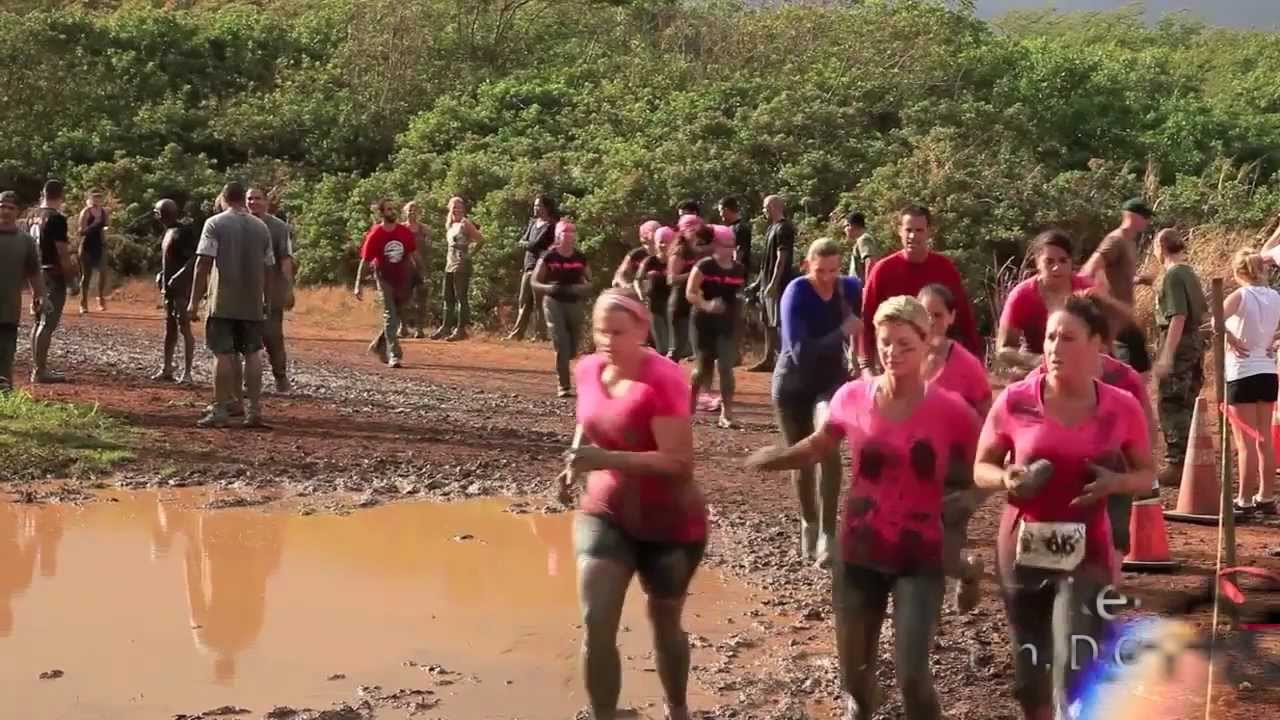 "Run-a-muck" Marines and families at annual "Swamp Romp" - YouTube
