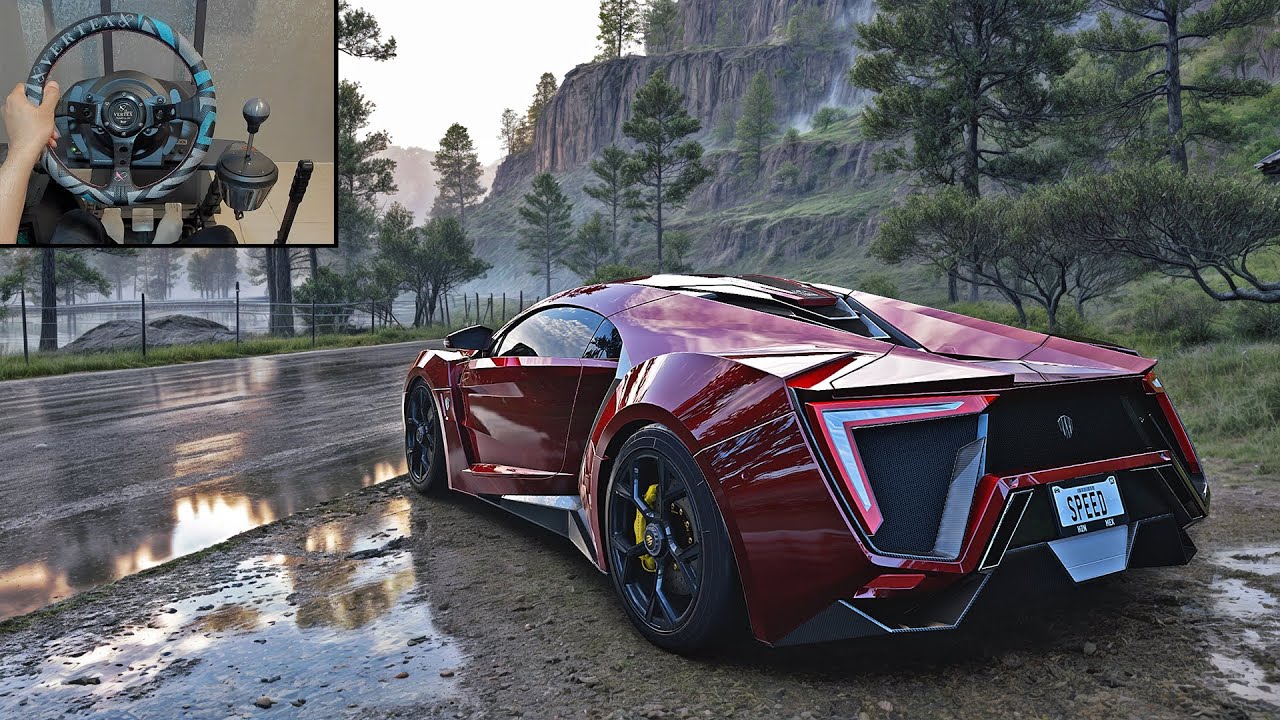 1000HP Lykan Hypersport - Forza Horizon 5 | Steering Wheel Gameplay ...