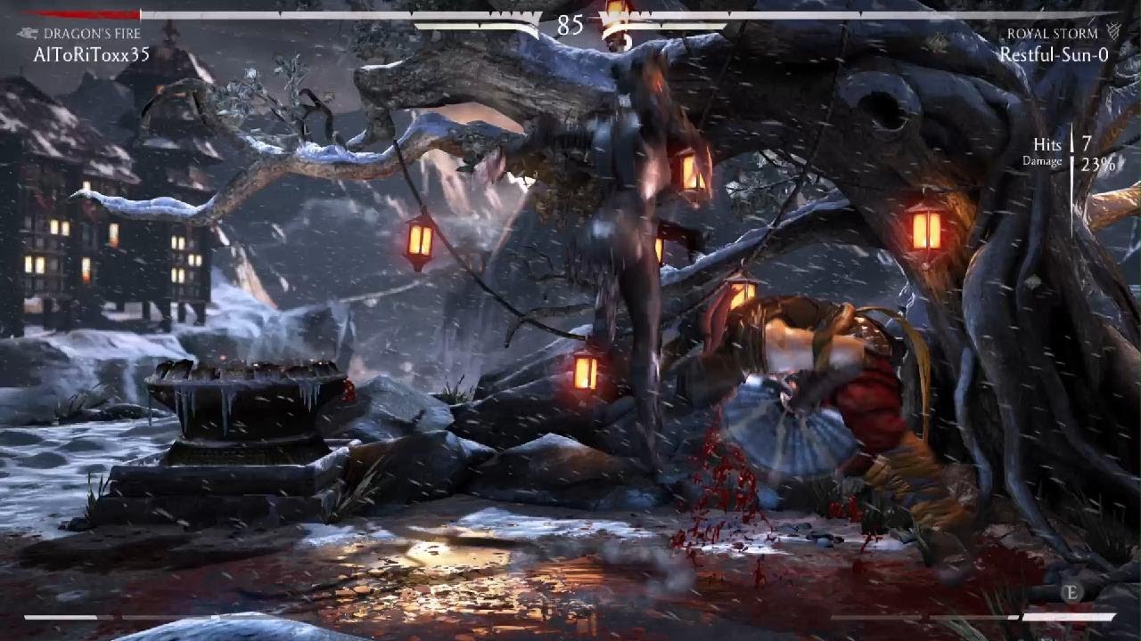 Royal Storm Kitana Damage is Brutal - YouTube