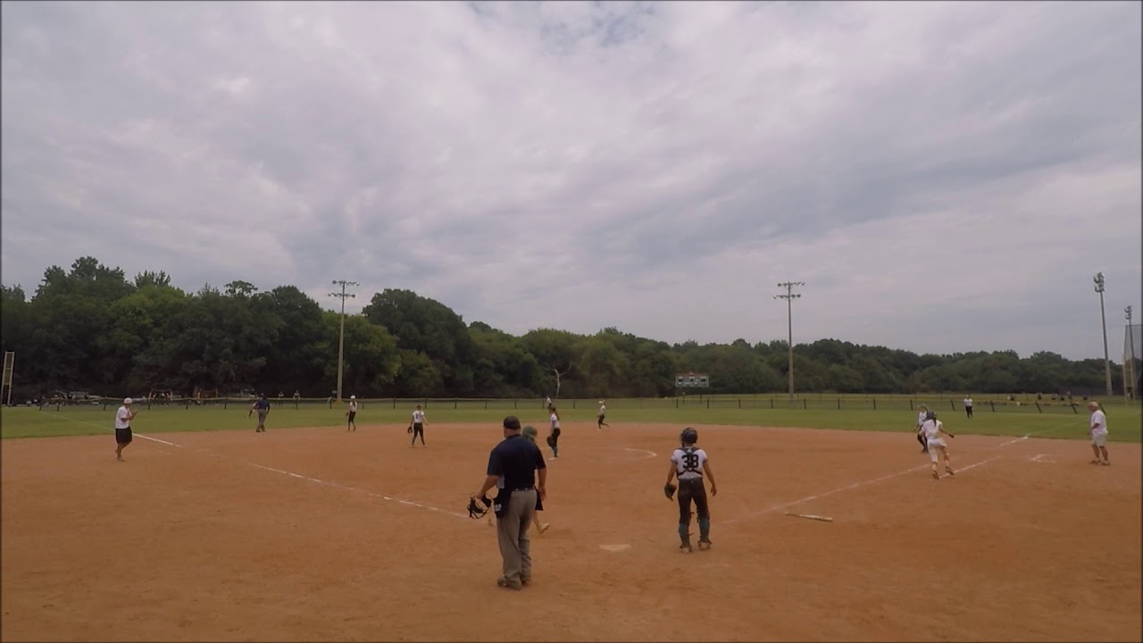Riley Burton c/o 2023: 1 RBI single 8/10/19 - YouTube