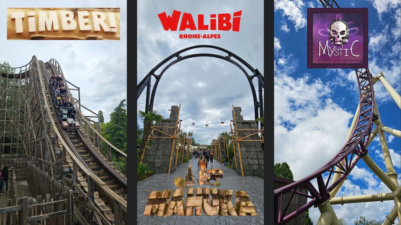 🎢Découverte de WALIBI Rhône-Alpes et la NOUVEAUTÉ 2024 MAHUKA 🗿 ! - YouTube