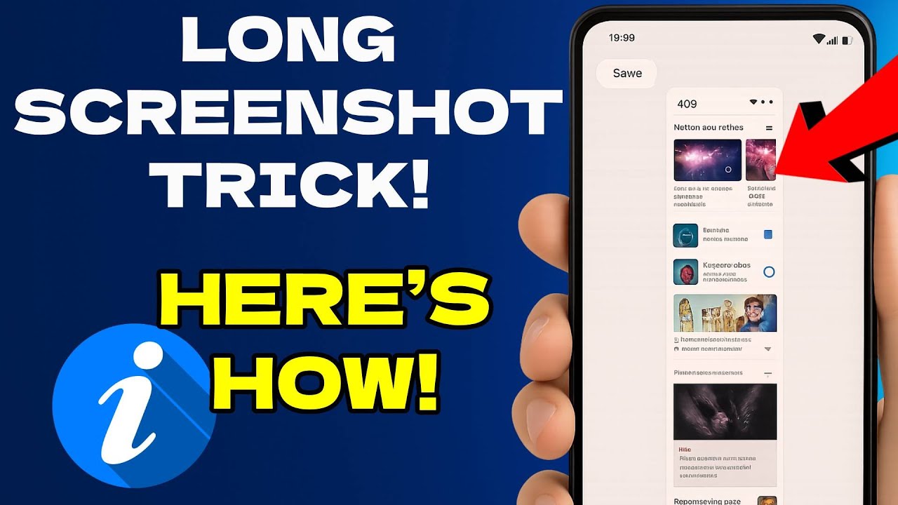 How To Take Long Screenshots On Samsung (Scroll Capture) - YouTube