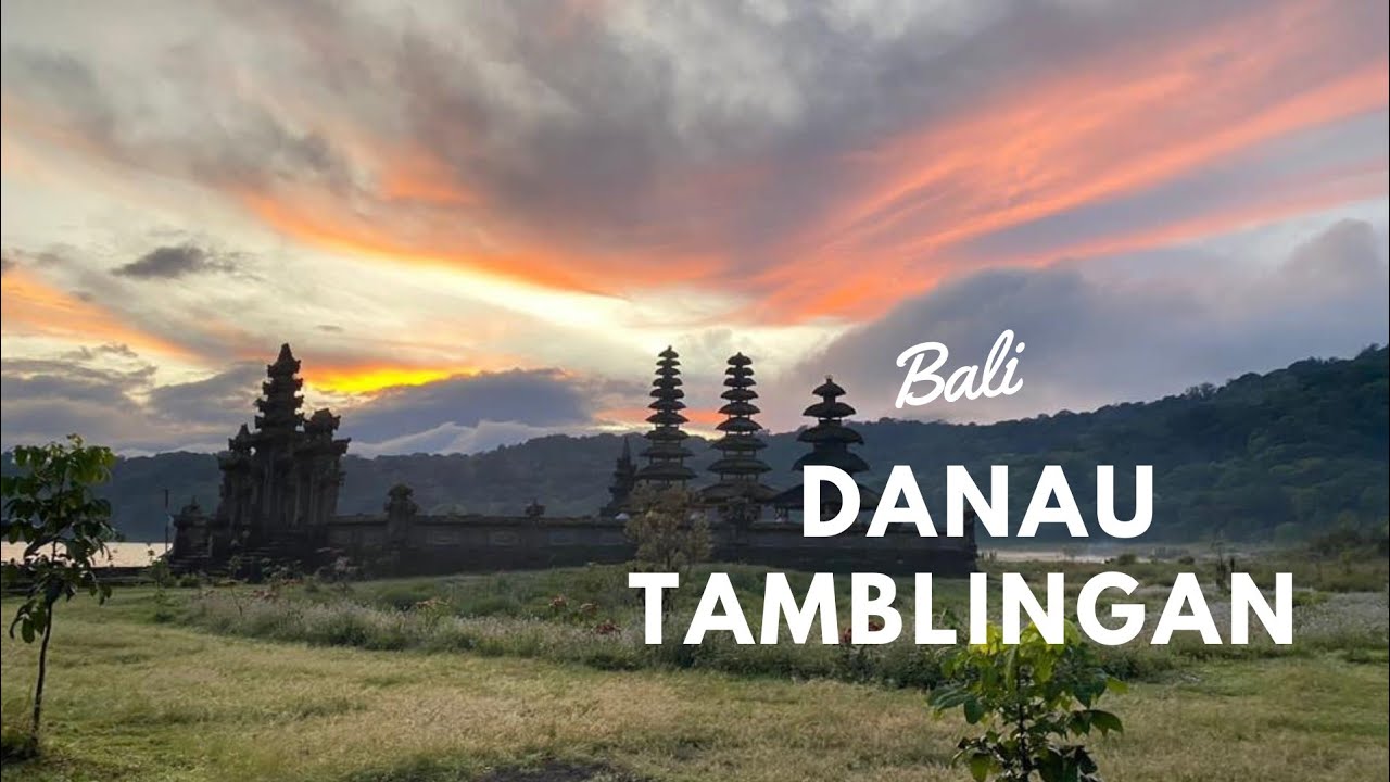 Cinematic Danau Tamblingan, Bali | Bedugul Moto Camping | Drone View ...