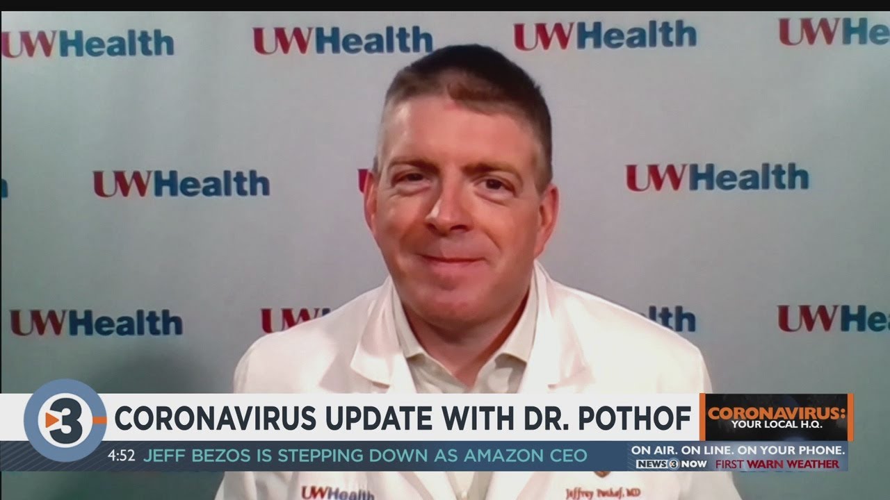 Coronavirus update with Dr. Pothof - YouTube