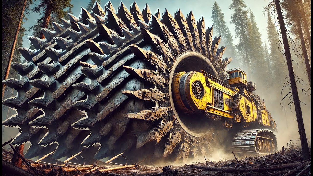 10 Extreme Dangerous Fastest Biggest Machines Destroy Everything, Heavy ...