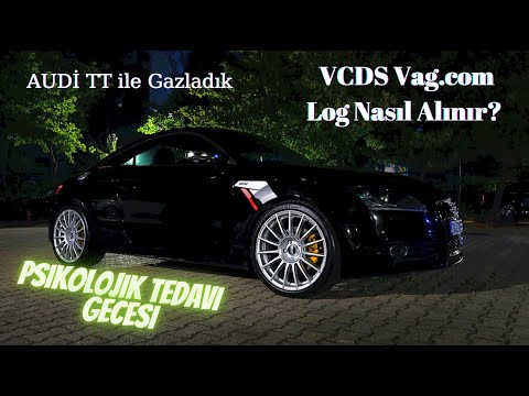 Audi TT ile Otobanda Gece Gazladık | VCDS Vag.com ile Log Nasıl Alınır?