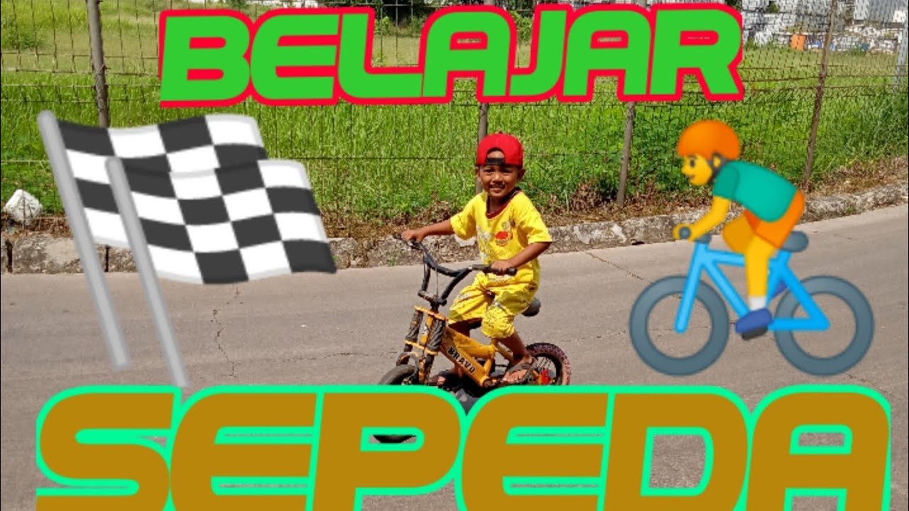 raffa belajar sepeda || auto semangat pengen jadi Shiva - YouTube