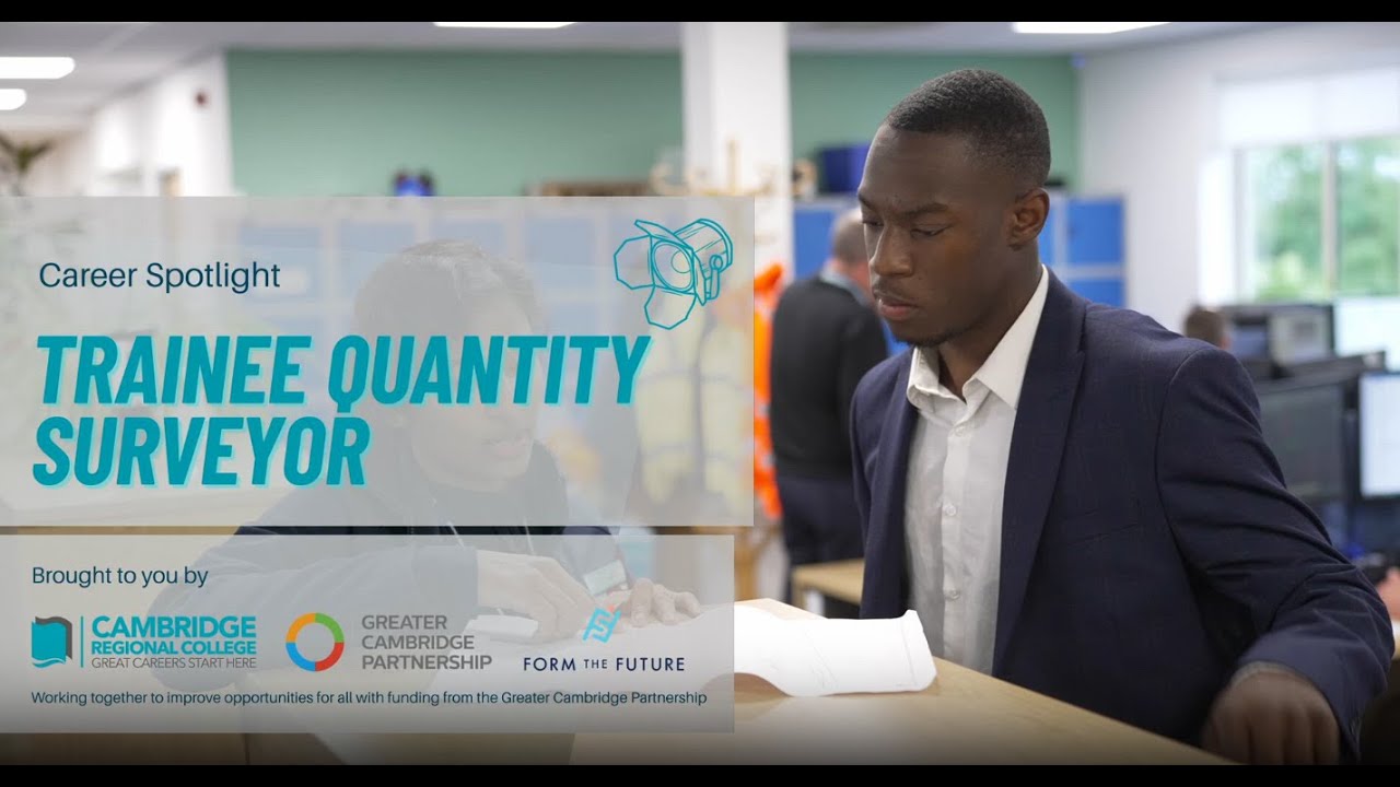 Career spotlight: Trainee Quantity Surveyor, Temi Akinbusoye - YouTube