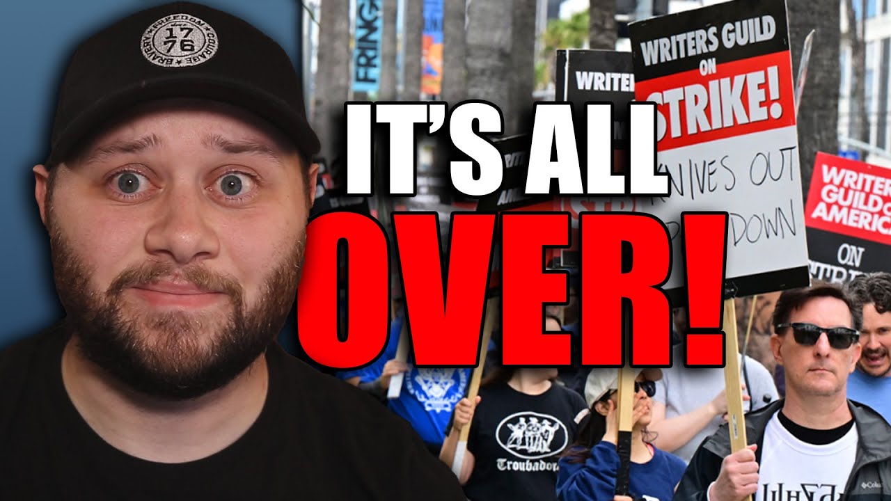 The Writers Strike Is Over And I Am Here For It - YouTube