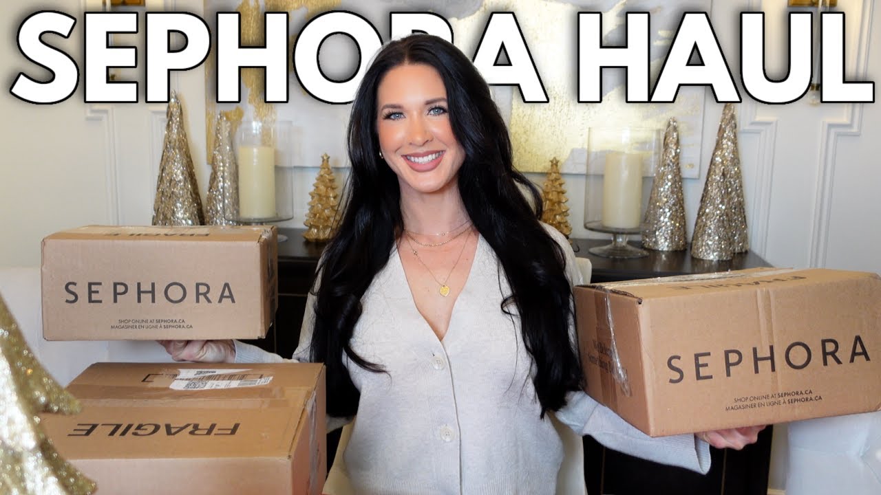 SEPHORA SALE HAUL ️ $1900 of new makeup, gift ideas, skincare + viral ...