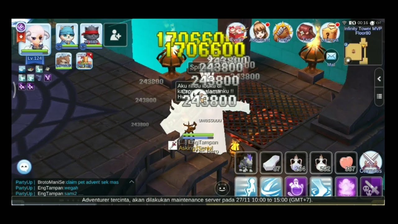 Tes damage gx build et ,holy dagger vs stalker dagger ,ragnarok mobile ...