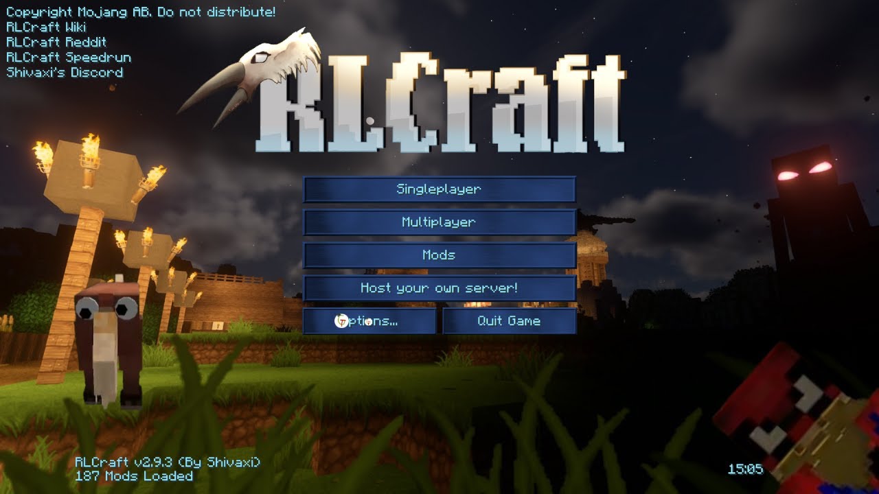 RL Craft, but I suck at the game - YouTube