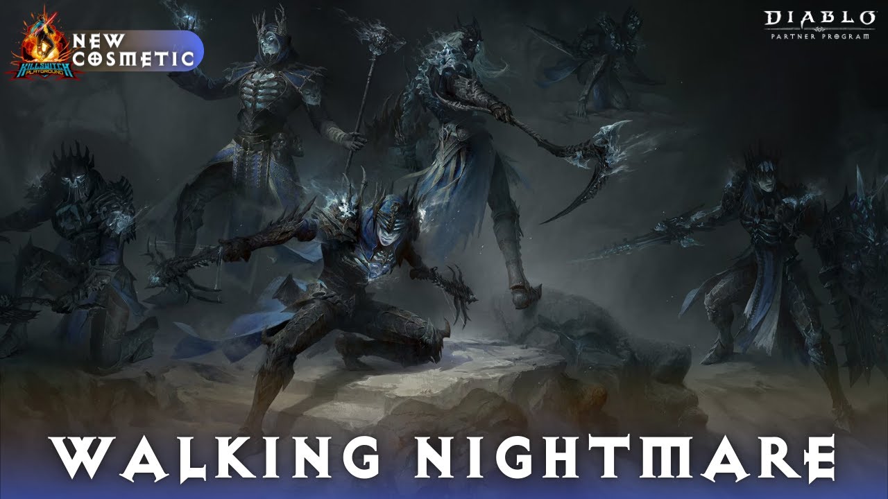 Diablo Immortal - New Cosmetic & Portal | Walking Nightmare - YouTube