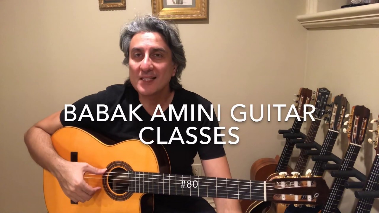 BABAK AMINI GUITAR CLASSES #80 , BASICS #23 - YouTube