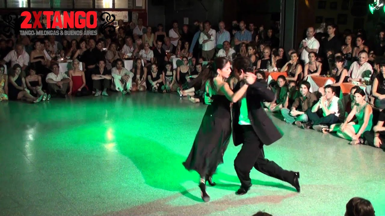 Geraldin Rojas & Ezequiel Paludi Tango Patetico en Fruto Dulce Ene 12 1 ...