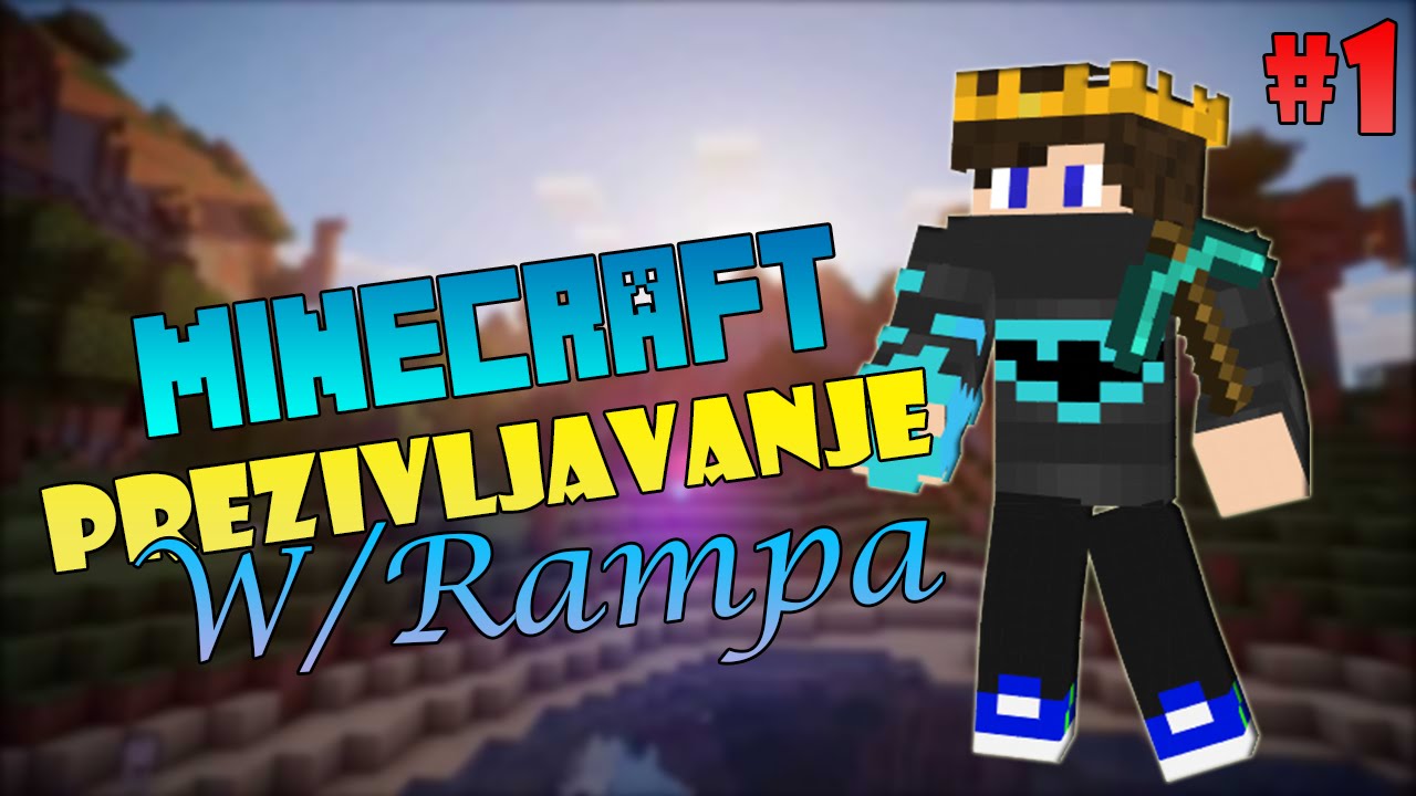 Speed ART thumbnail Rampaa4you [Minecraft Prezivljavanje] - YouTube