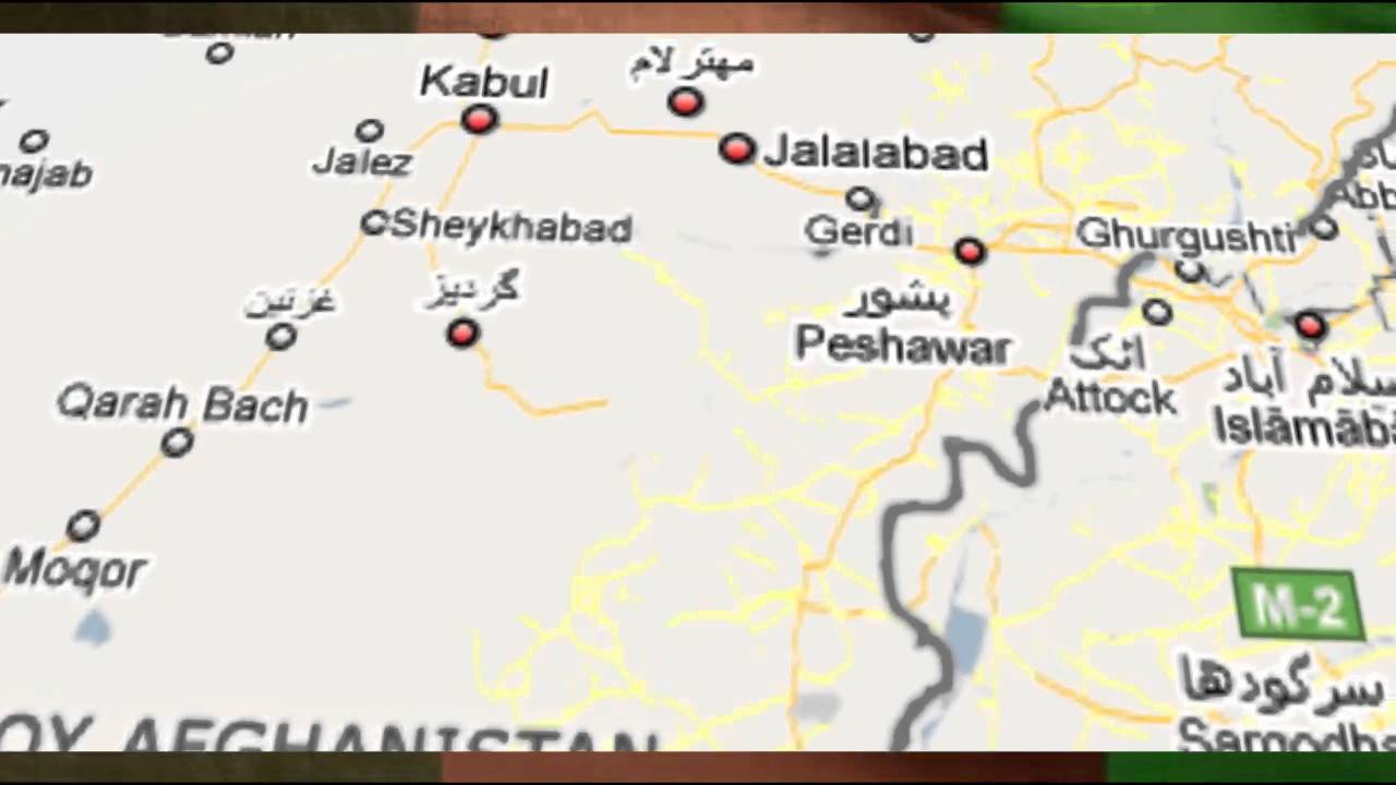 Loy Afghanistan Map - YouTube