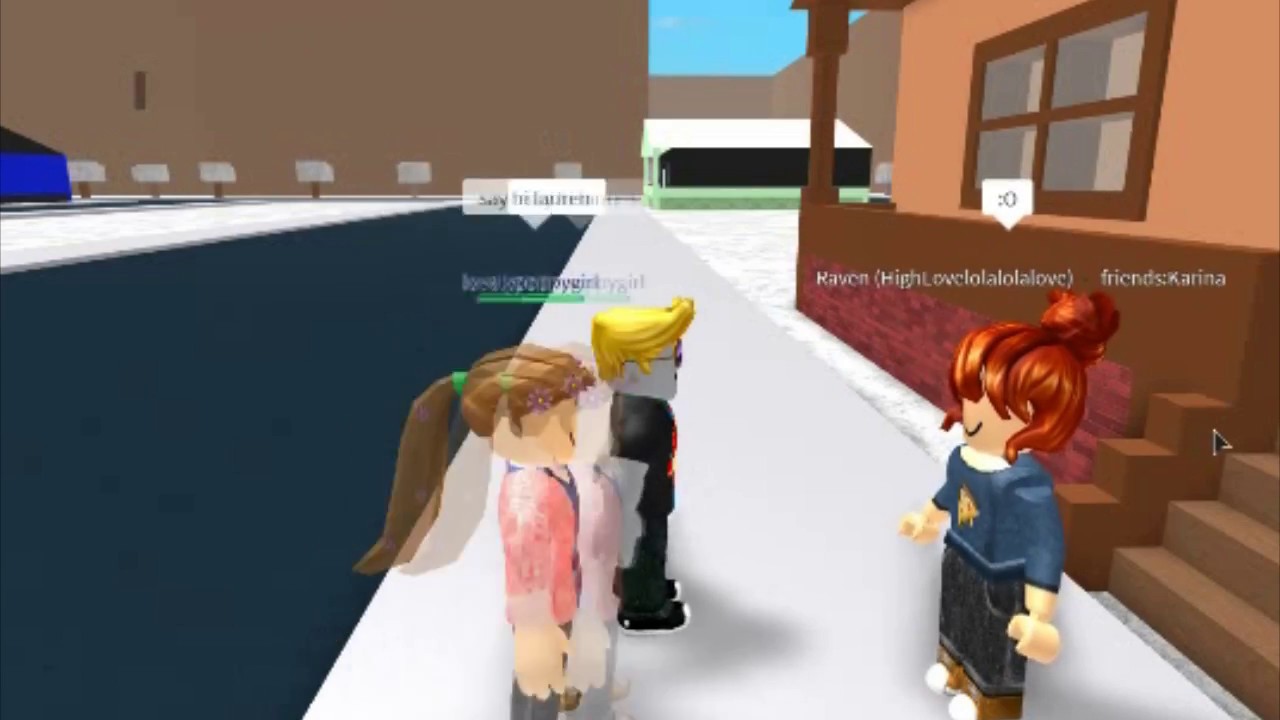 My First ROBLOX Video - Roblox High School - YouTube