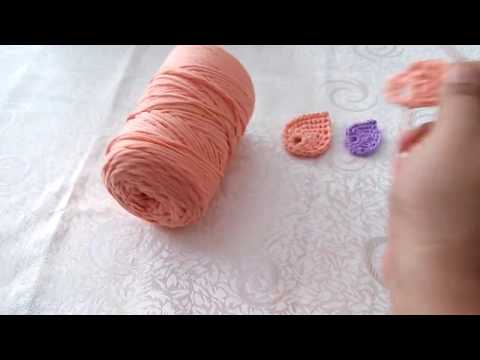 Motif Modelleri-5 Makrome İpten Yaprak Yapımı/ Motif Models-5 Making Leaves with Macrame Thread