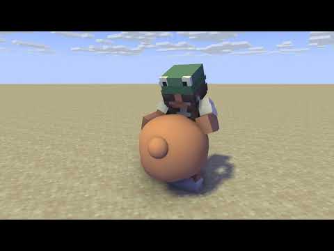 Minecraft Vore Animation. Girl vore