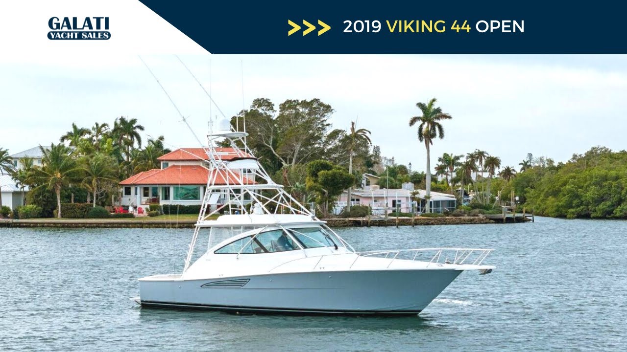 SOLD - 2019 Viking 44 Open "Fuelish Fun" - YouTube