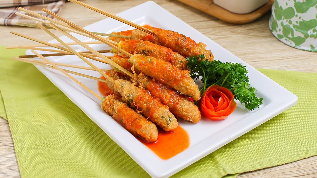 CEMILAN KEKINIAN TERBAIK - RESEP SEMPOL AYAM - YouTube