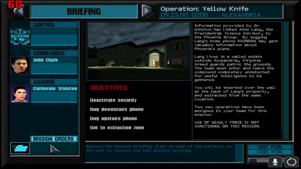 Tom Clancy’s Rainbow Six (1998) - Yellow Knife [4K 60FPS] - YouTube