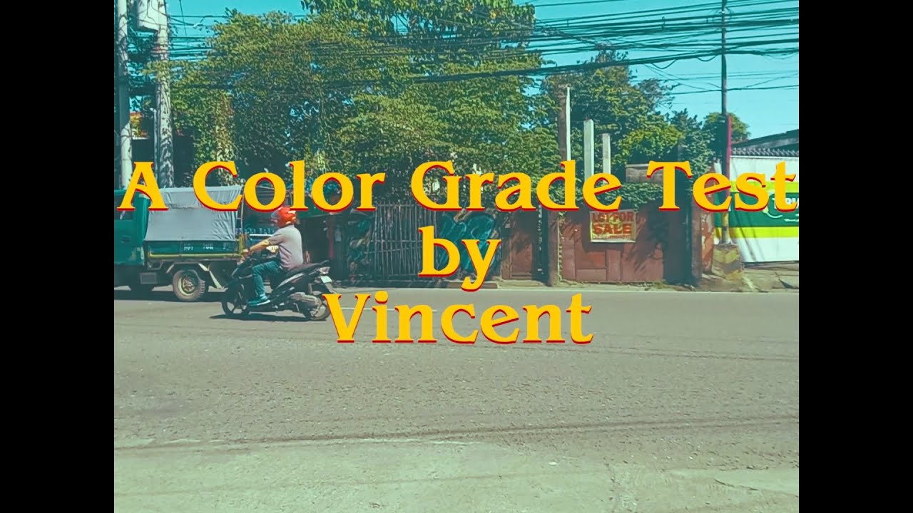 Asteroid Machine | Color Grading Test - YouTube