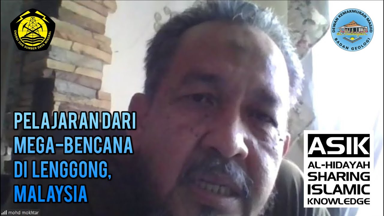 ASIK06 - Pelajaran dari Mega-Bencana di Lenggong, Malaysia - Prof ...