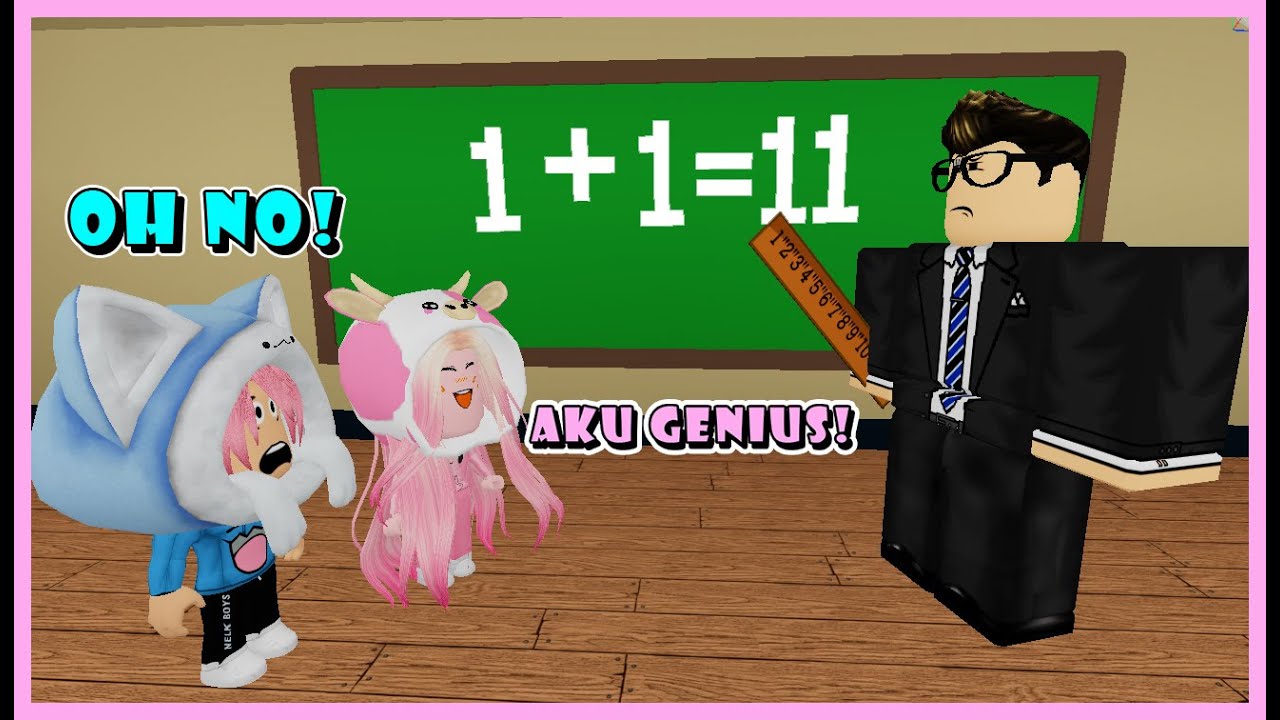 KETIKA ANAK GENIUS MASUK KE DALAM SEKOLAH ROBLOX feat @BANGJBLOX ...