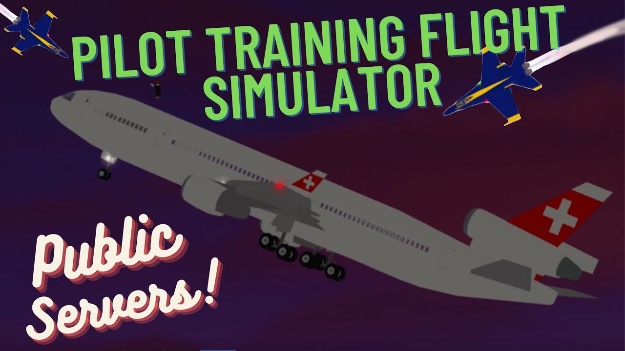 Pilot Training Flight Simulator Public Servers! - YouTube