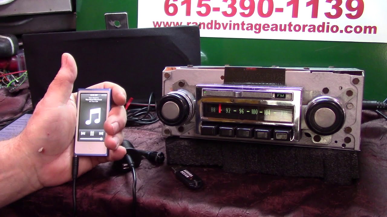 1967-72 C10 Chevy truck original AM/FM radio - YouTube