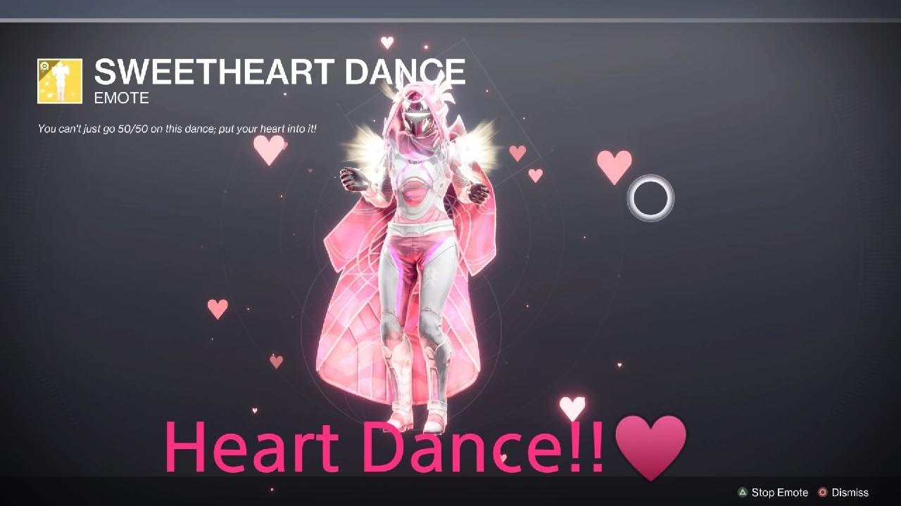 Destiny 2 new K-pop Heart emote! 💖 - YouTube