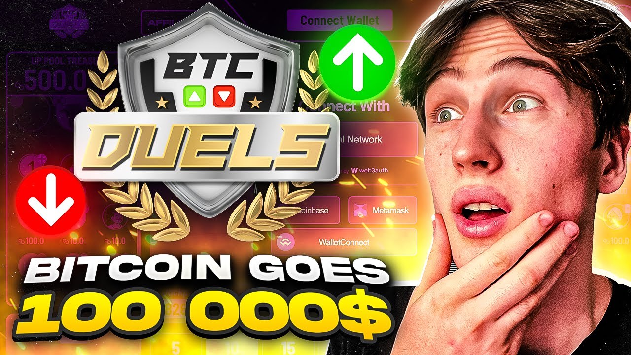Predict the price of $BTC and win BIG! BtcDuels REVIEW - YouTube