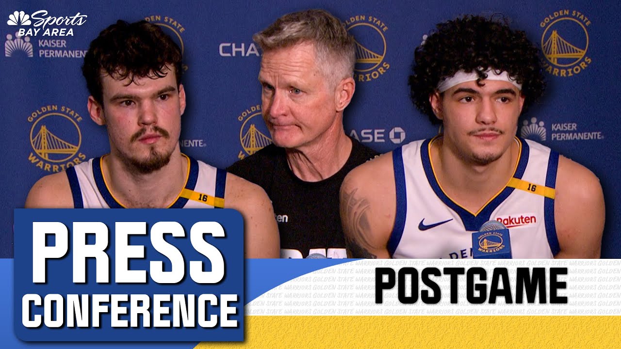 Steve Kerr, Gui Santos, Quinten Post detail Warriors' struggles in 123 ...