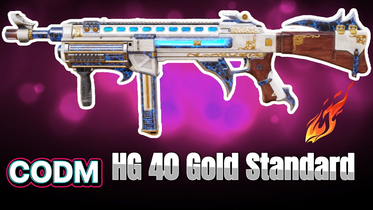 THIS BEST LOADOUT | HG 40 Gold Standard | CODM - YouTube