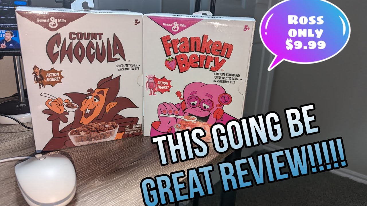 Retro count chocula and Franken Berry !!!! have happy Fri 13th - YouTube