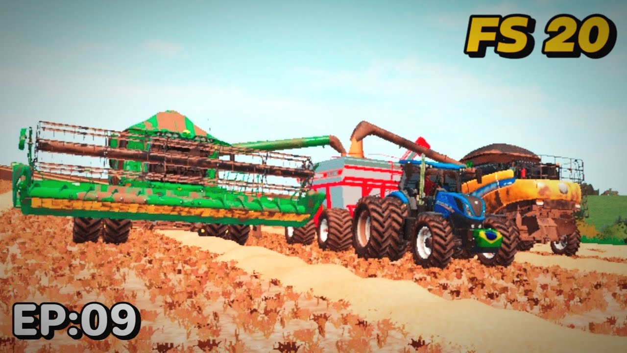 finalizando a colheita Rumo ao 1M EP:09 #fs20 - YouTube